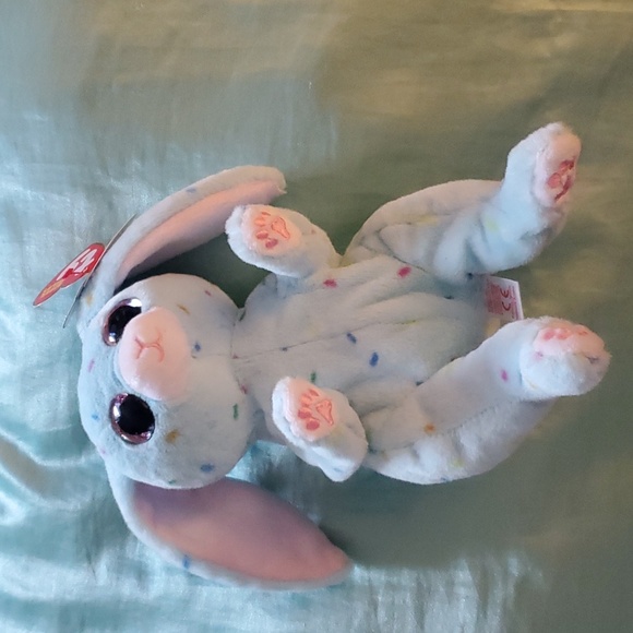 Ty | Toys | Ty Beanie Bellies Bluford The Blue Bunny | Poshmark